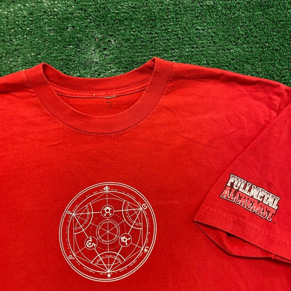 Full Metal Alchemist Rune Vintage Anime T-Shirt - Gem
